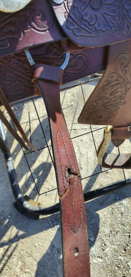 16" Custom Made Buffalo Saddlery Western Saddle - MyHorseForSale.com ...